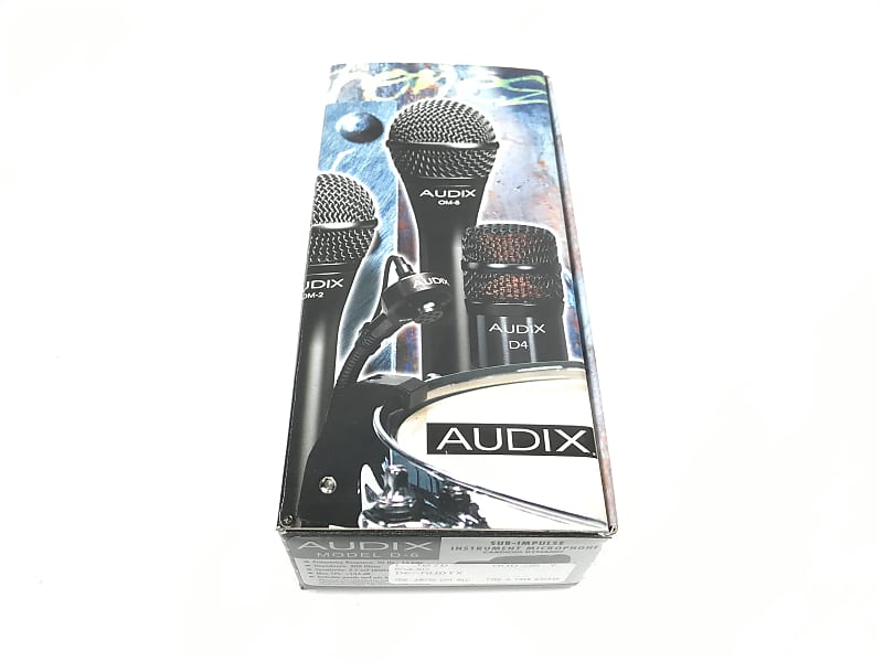 Audix D6 Cardioid Wired Dynamic Microphone | Reverb