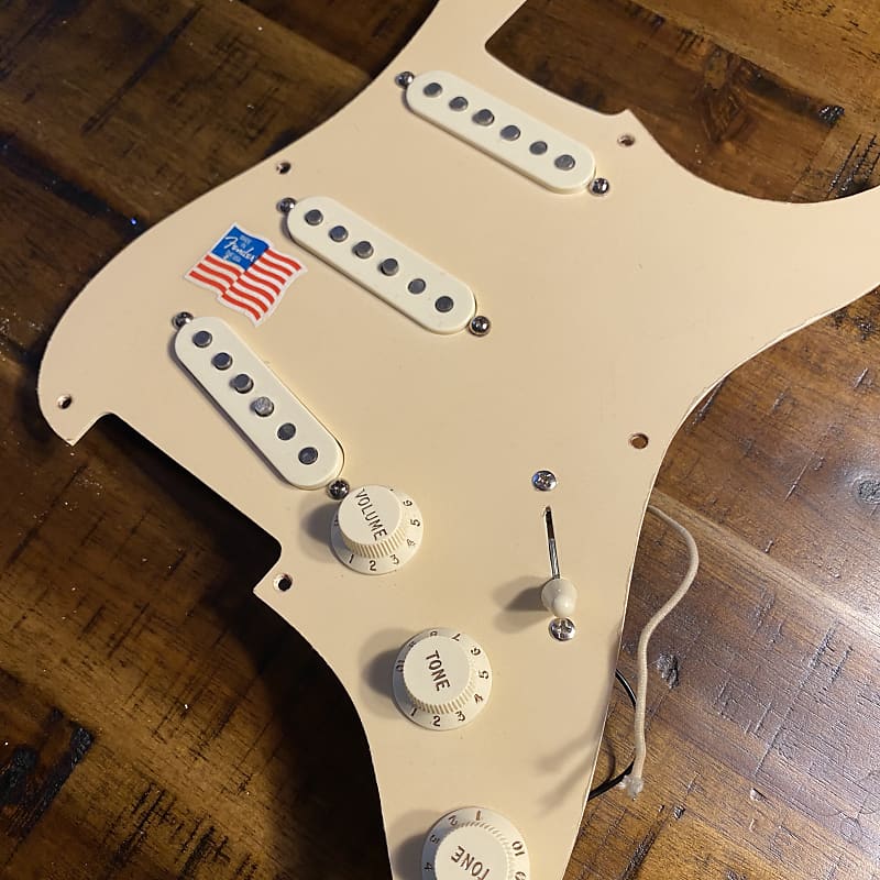 Fender Eric Johnson EJ Pre-Wired Stratocaster Pickguard | Reverb