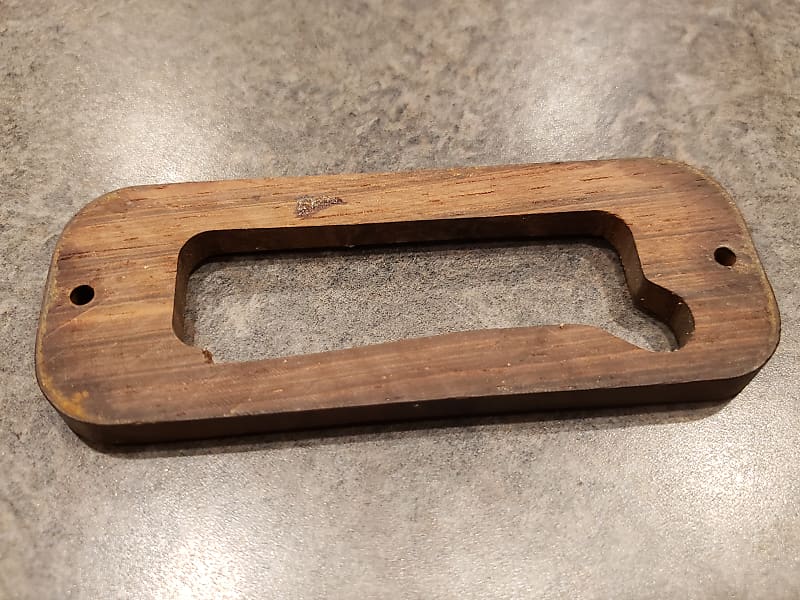 60's Harmony H-75 Bridge Pickup Riser Rosewood 1961 H-76 77 | Reverb