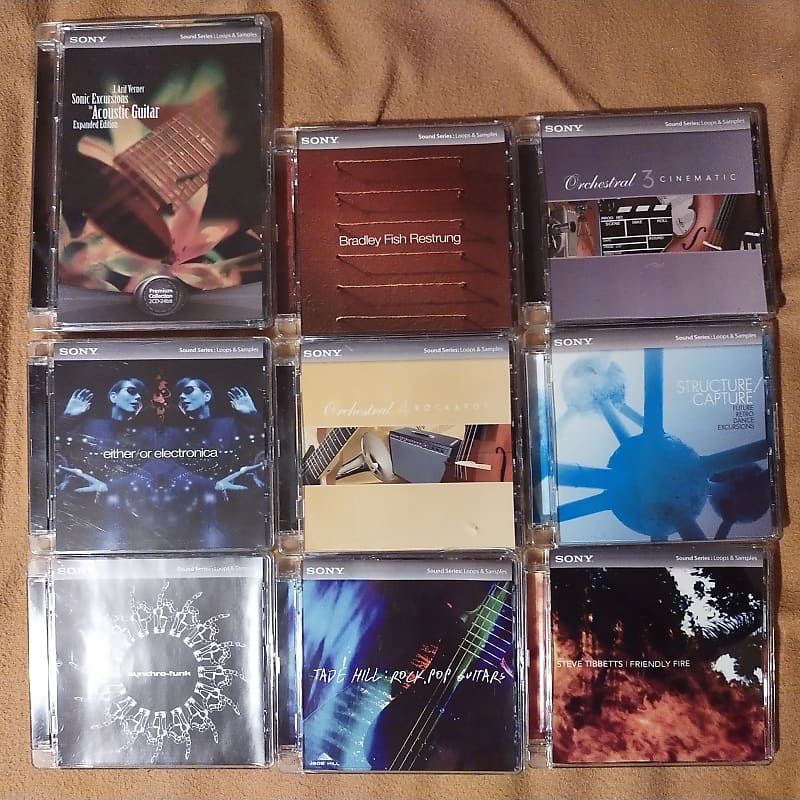 Sony Sound Series Sampling-CDs | Reverb
