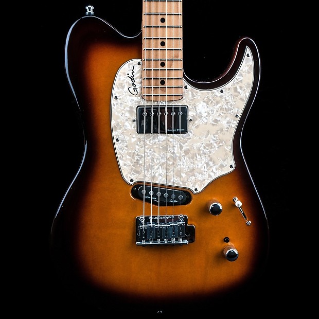 Godin Session Custom 59 in Lightburst HG, Maple Fretboard | Reverb