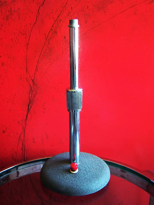 Vintage 1950's Atlas Sound DS7 microphone desk stand DS5 DS6 | Reverb