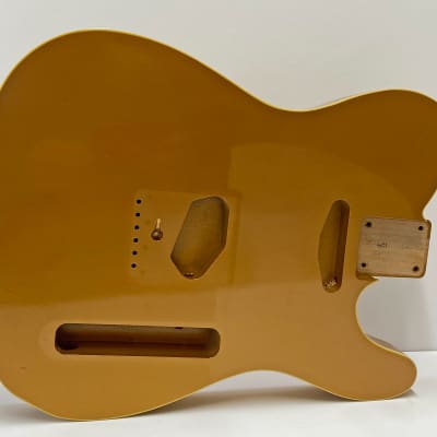 Aged Gold Alder Double Bound Telecaster Body | Reverb UK