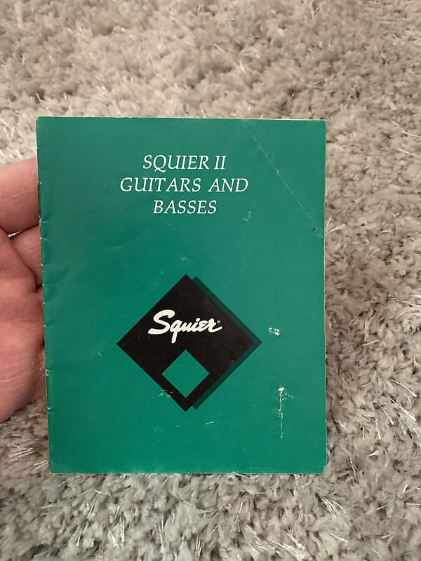 Squier II Manual 80's-90s Stratocaster Precision Bass | Reverb