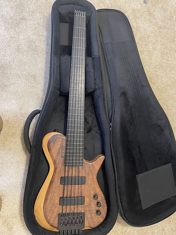 Kiesel Fretless Headless Zeus Bass 6 | Reverb