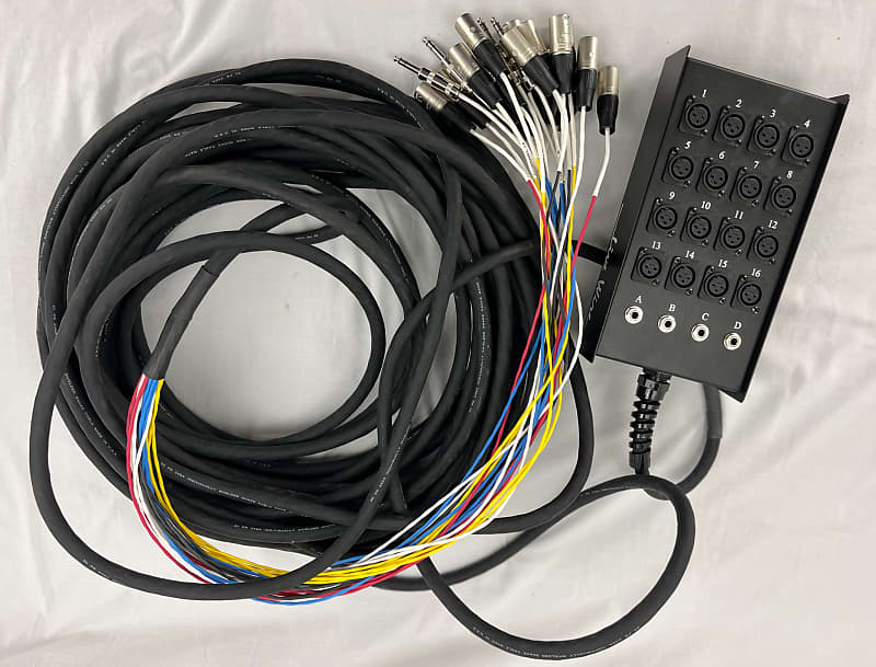 Live Wire Advantage 16x4 Snake with XLR/TRS inputs and TRS | Reverb