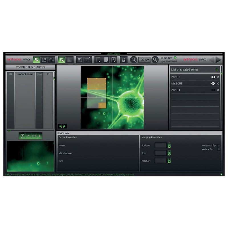 ADJ LED Master Media VJ Software for Kling-Net Compatible | Reverb