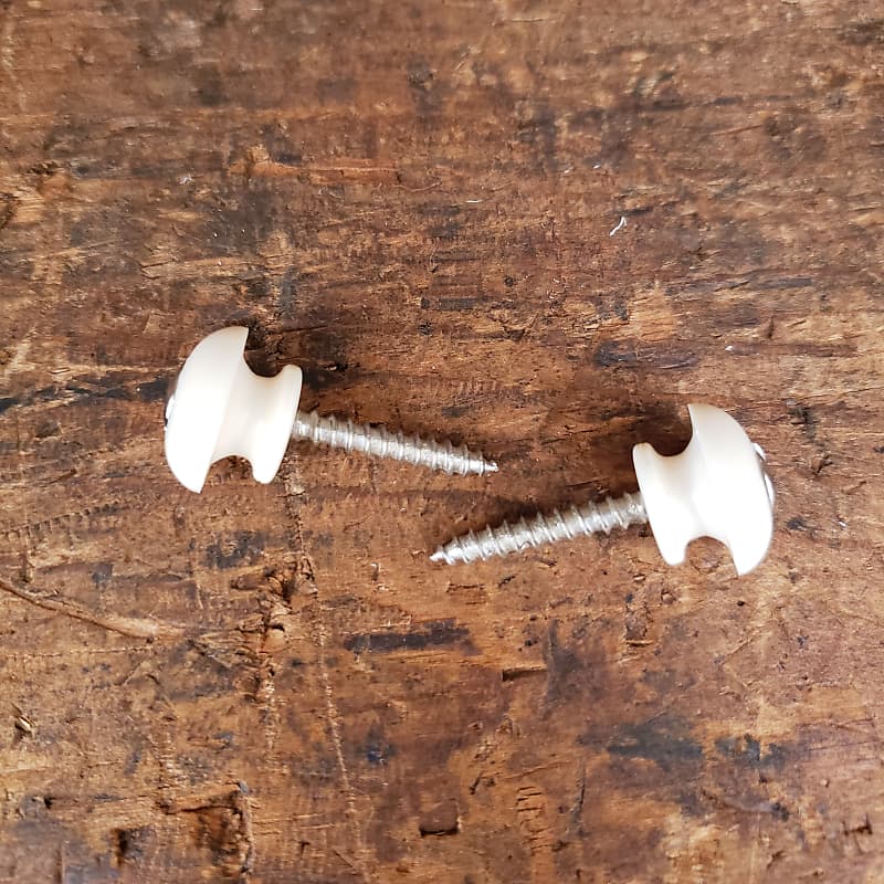 Hofner H69/8 Strap Buttons Pair For German Beatle / Club Bass | Reverb