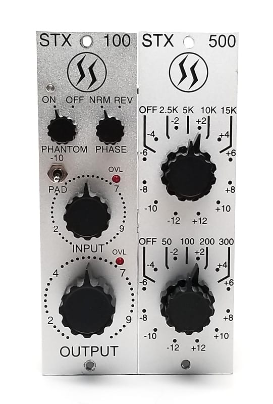 used Spectra 1964 STX 100 and STX 500 500 Series Mic Preamp | Reverb