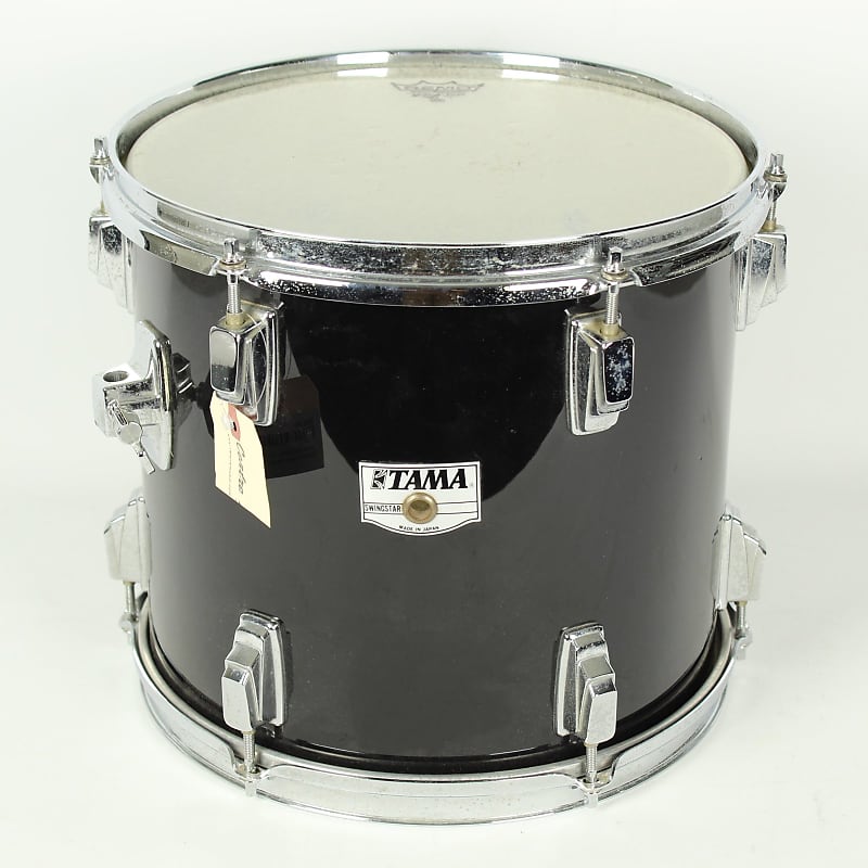 Tama Swingstar 12x11 Tom Tom, Japan, Black (USED) | Reverb