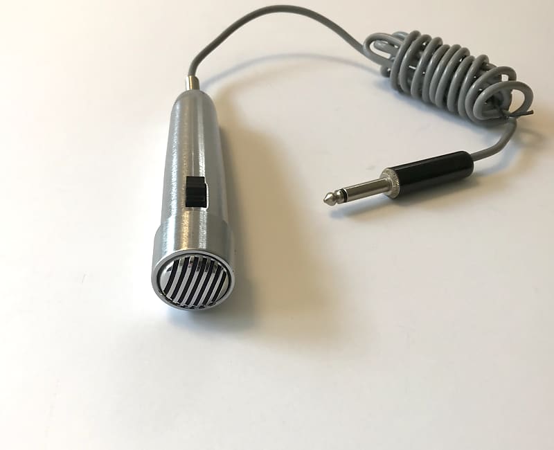 1960’s Vintage Monarch MC-24 Crystal Chrome Microphone Blues | Reverb