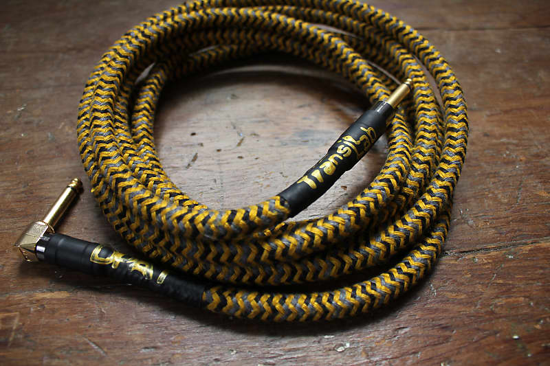 DPAT 10 ft Instrument Cable - Right Angle to Straight | Reverb UK