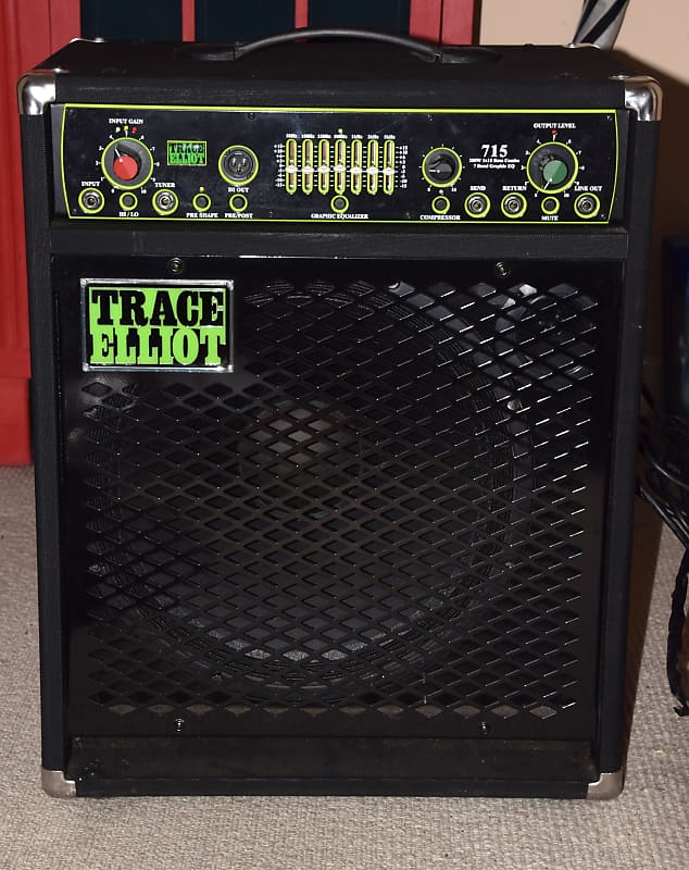 Trace Elliot 715 - Black and green | Reverb UK