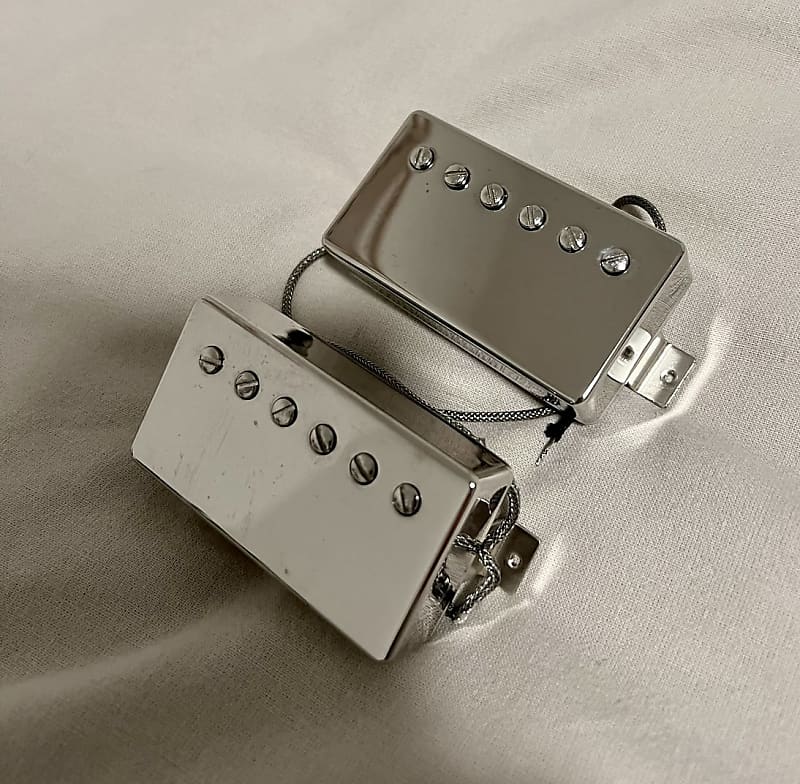 Gibson T-Type Humbucker Pickups - 2021 Set - Nickel | Reverb