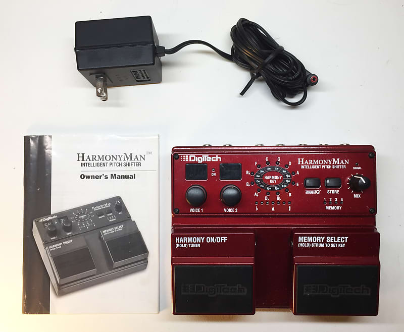 Digitech HM-2 Harmonyman Intelligent Pitch Shifter Pedal, 2 | Reverb