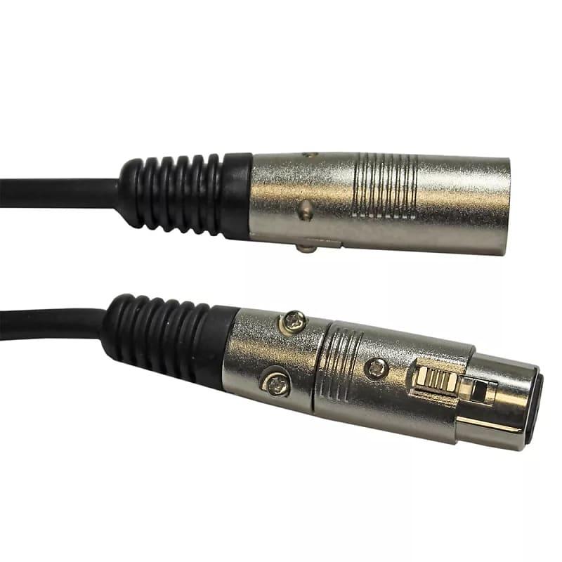 5Pack 10Ft Xlr Male To Female Shielded Mic Microphone Cable | Reverb