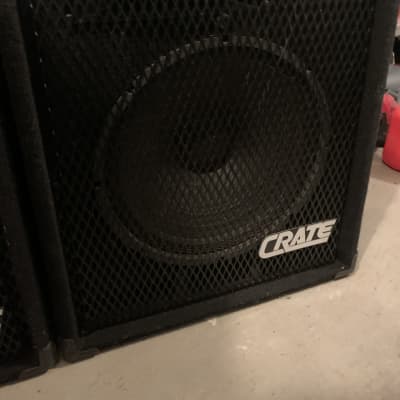 Crate PS-115HP Passive PA Speaker PAIR, 15” w/ horns | Reverb
