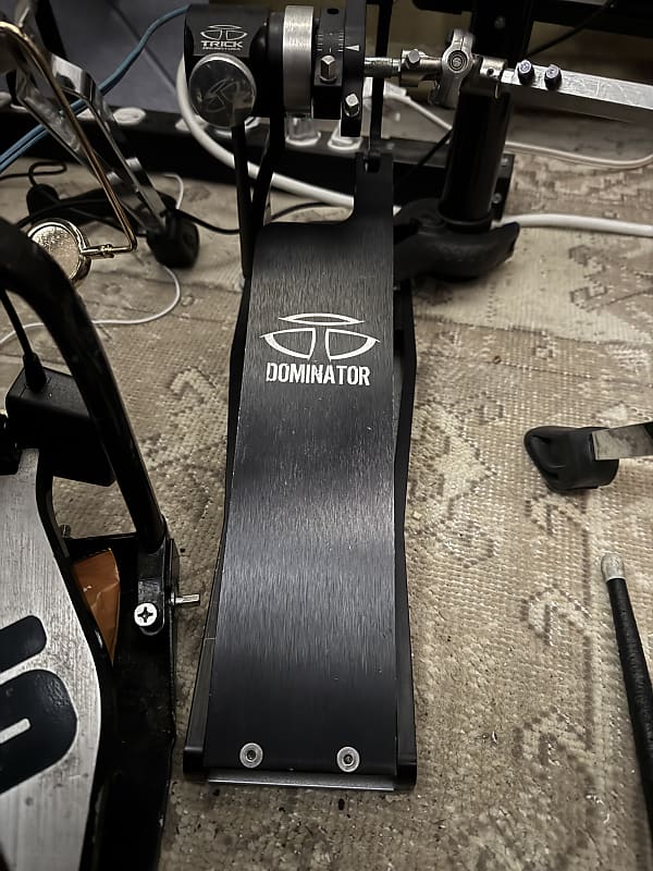 Trick Dominator Double Bass Pedal 2020s Black | Reverb