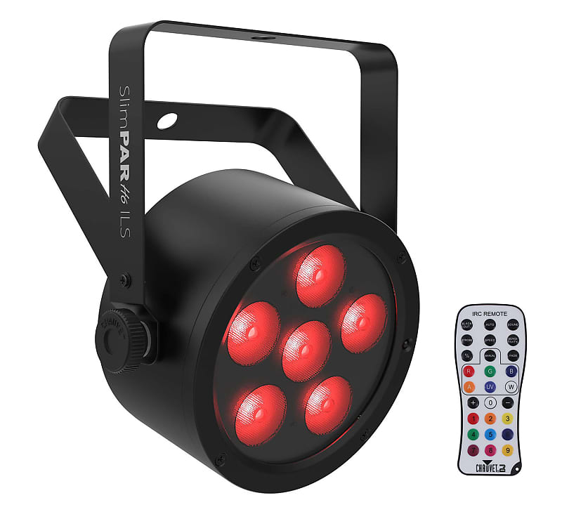 Chauvet DJ SlimPAR H6 ILS RGBAW+UV LED DMX Par Can | Reverb