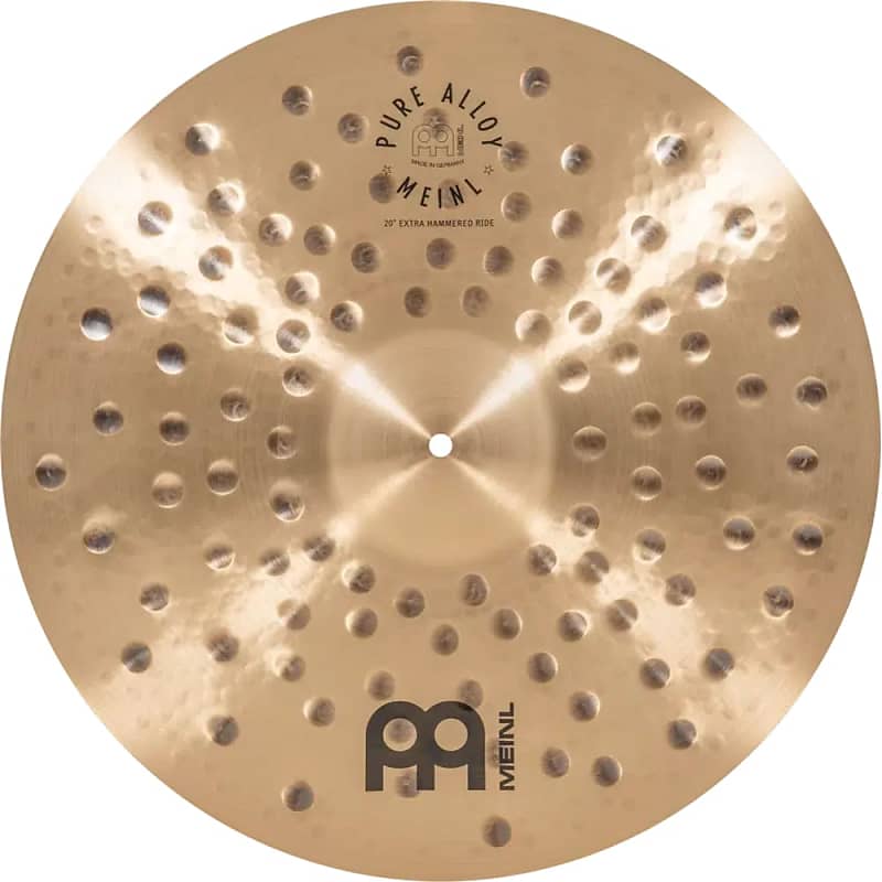 Meinl Pure Alloy Extra Hammered Ride | 20" | Reverb