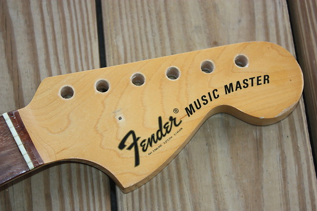 Fender Musicmaster 1975 1976 vintage guitar neck | Reverb Australia