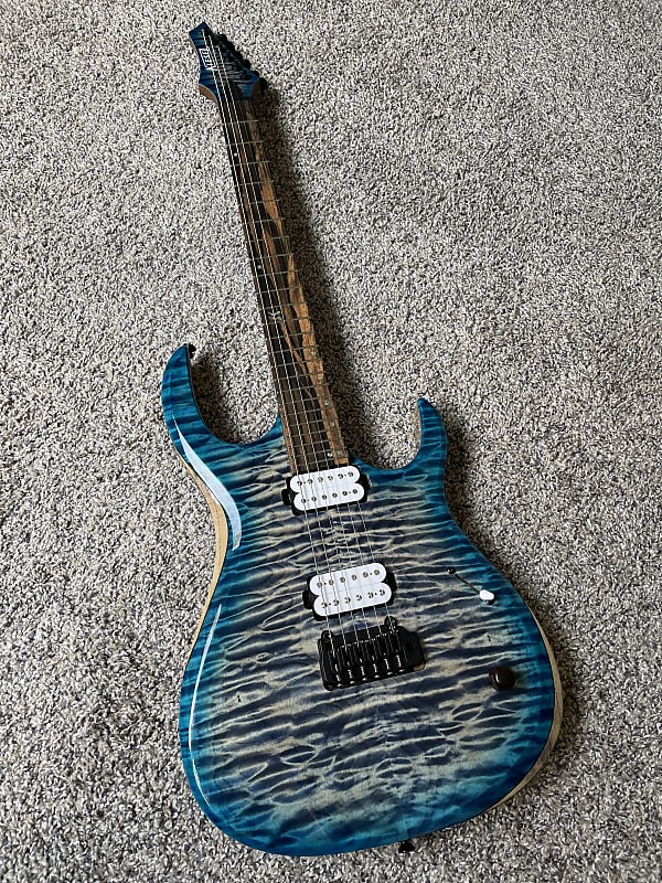 Kiesel K-Series K6X 2022 - Blue Denim Aqua Caliburst | Reverb