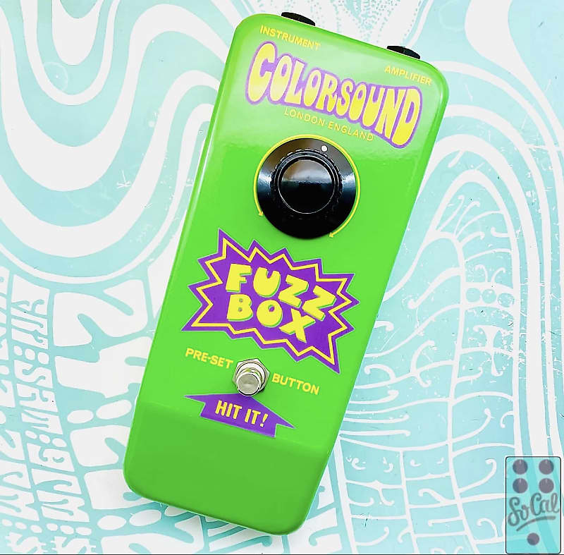 Colorsound One Knob Fuzz Box “The Toxic Avenger” by D.A.M! | Reverb