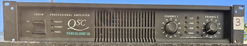 QSC PowerLight 1.8 PL1.8 Power Amplifier | Reverb