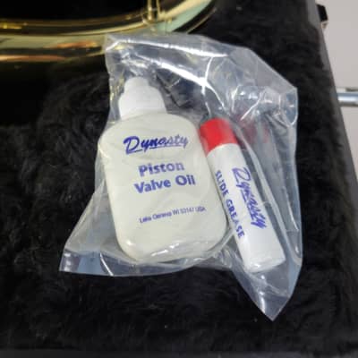 DEG Dynasty M546 Marching F French Horn Brass With Case | Reverb