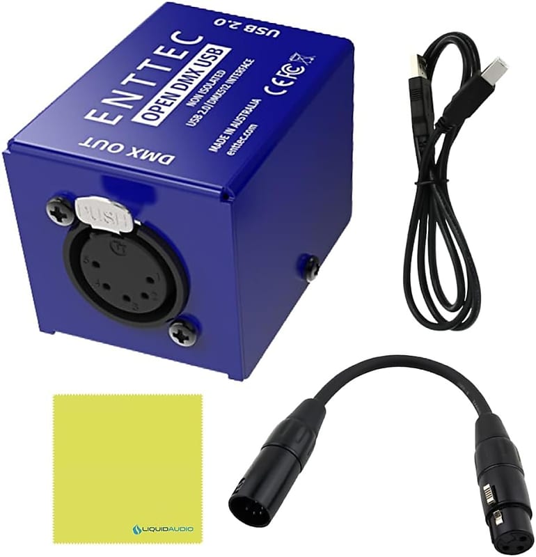 Enttec Open DMX USB Lighting Interface Controller Widget | Reverb