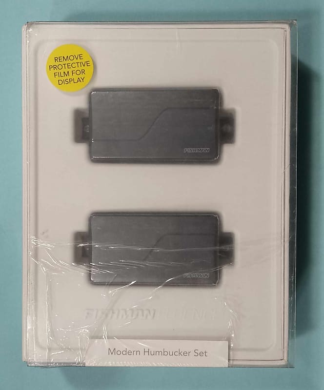 Fishman Fluence Modern Humbucker Set Black (Open Box) | Reverb