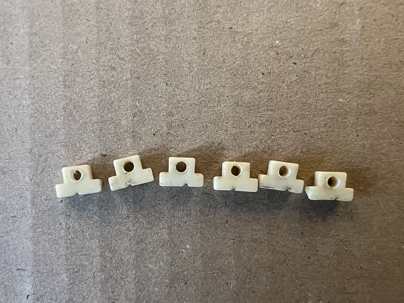 Vintage Gibson Nylon Saddles 1960-1970 | Reverb