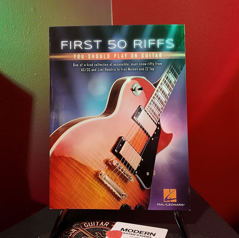 Hal Leonard First 50 Riffs You Should Play on Guitar Guitar | Reverb