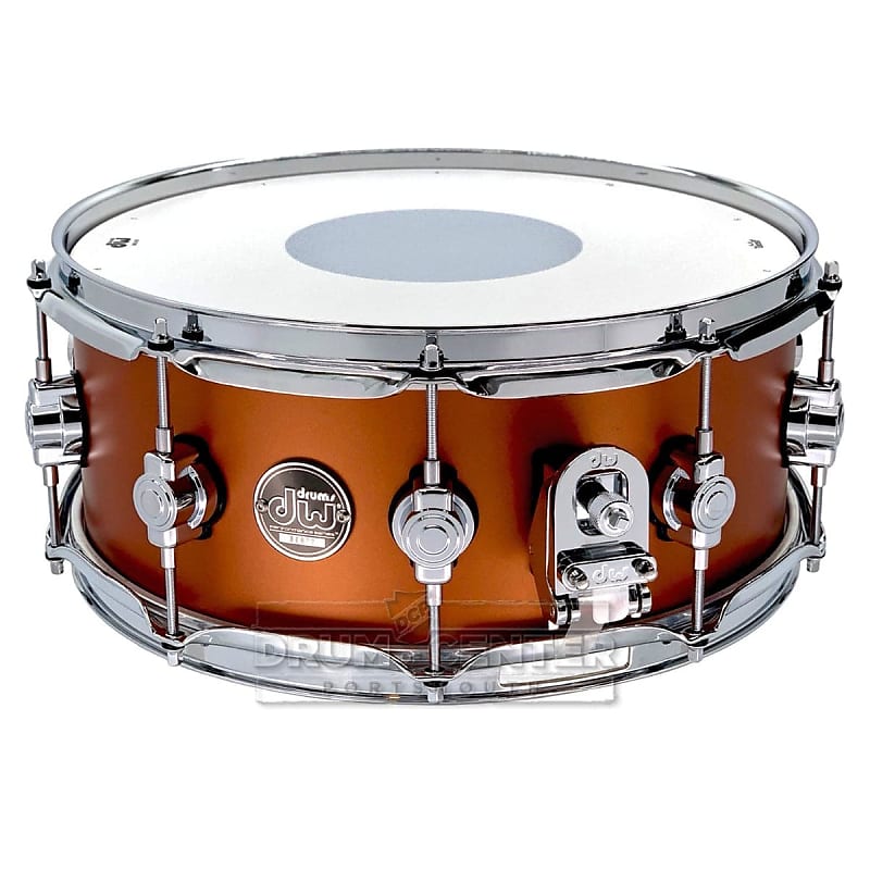 DW Performance Snare Drum 14x5.5 Hard Satin American Rust | Reverb