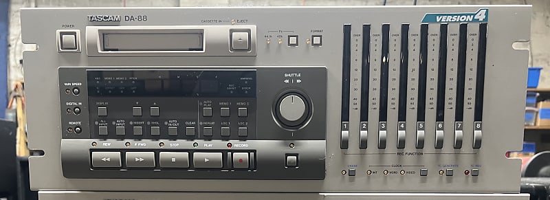 Tascam DA-88 Digital Audio Tape Recorder | Reverb