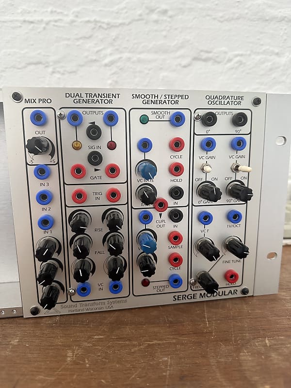 Serge STS CV control m class modular synth panel | Reverb UK