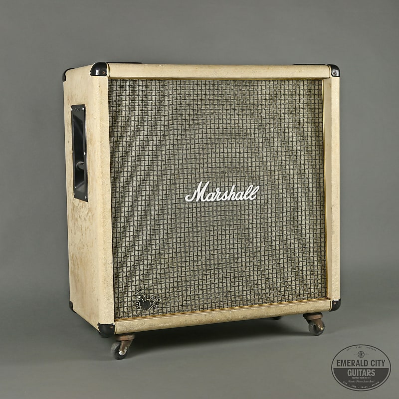1973 Marshall Model 1960 Bass Lead 4×12 Cabinet | Reverb