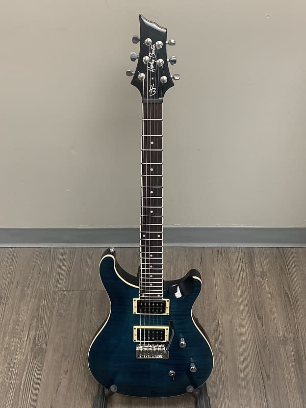 Harley Benton CST-24 Deluxe 2021 Ocean Flame | Reverb