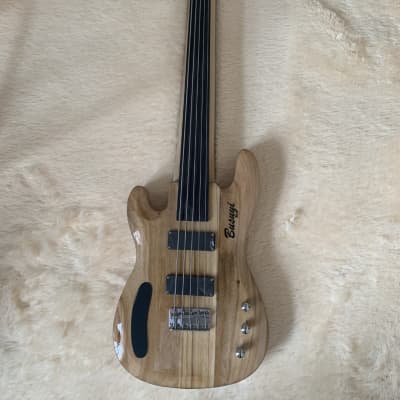8 String Bass /5 String Fretless Bass Busuyi Double Neck | Reverb