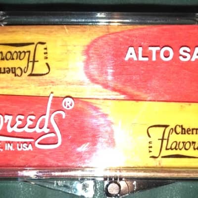 Flavoreeds Alto Sax 2 1/2 Cherry Red 2 Pack 1990s - wood | Reverb