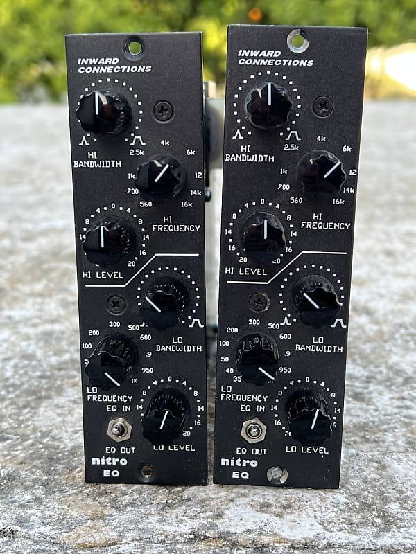 Inward Connections NITRO EQ 500 Series Equalizer 2010s - PAIR | Reverb