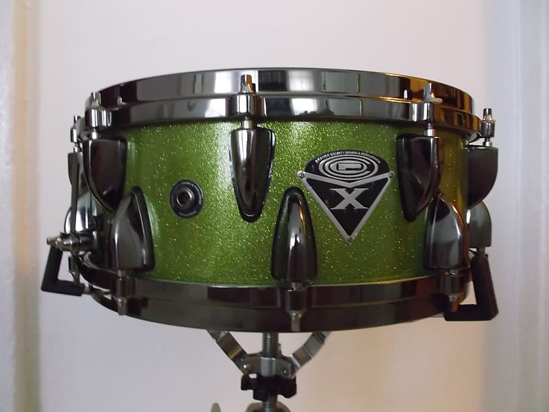 OCDP X Series Green Sparkle Snare Drum | Reverb
