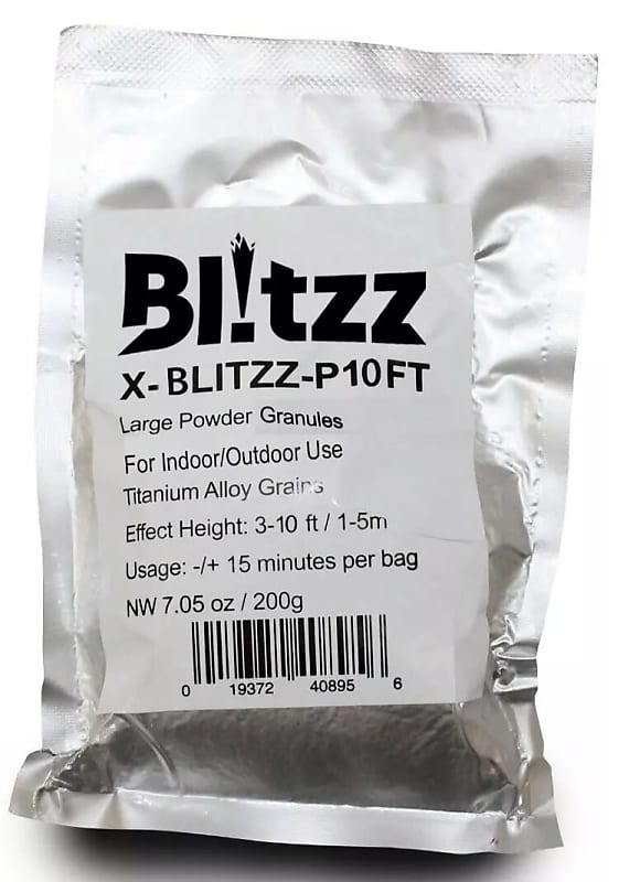 ProX X-BLITZZP10FT Blitzz Large Titanium Powder Cold Spark | Reverb