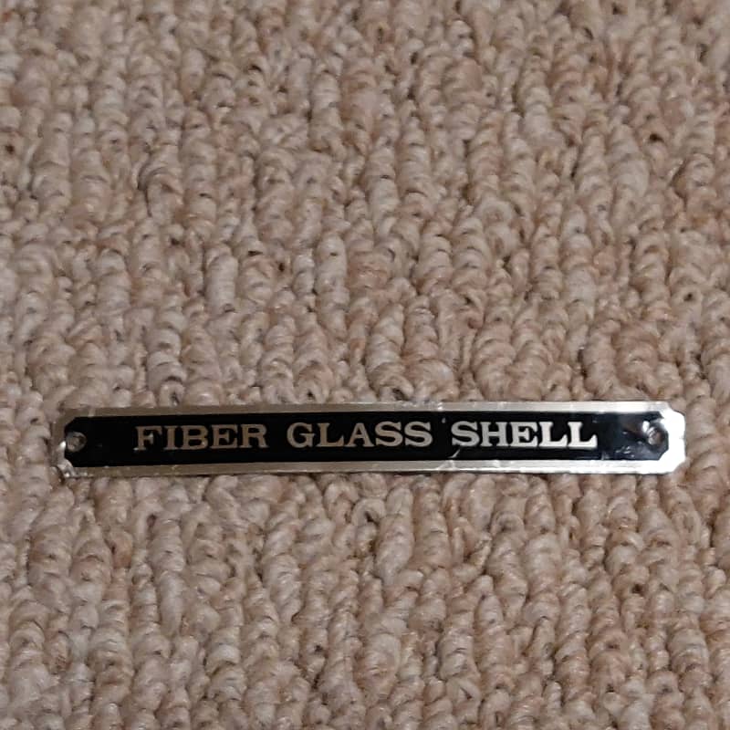 Pearl Fiberglass Shell Drum Badge (566) | Reverb