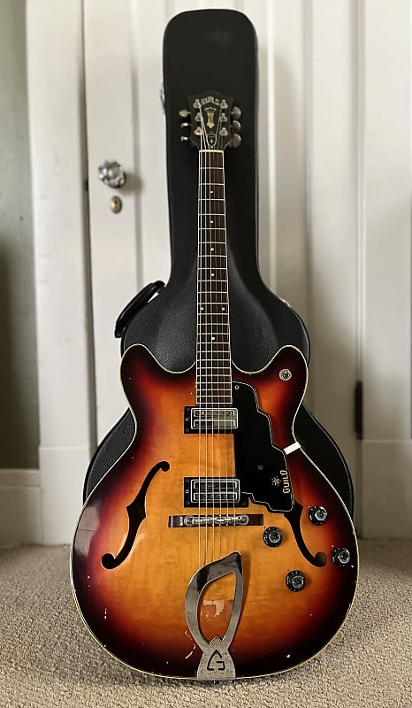 1964 Guild Starfire IV - Sunburst | Reverb