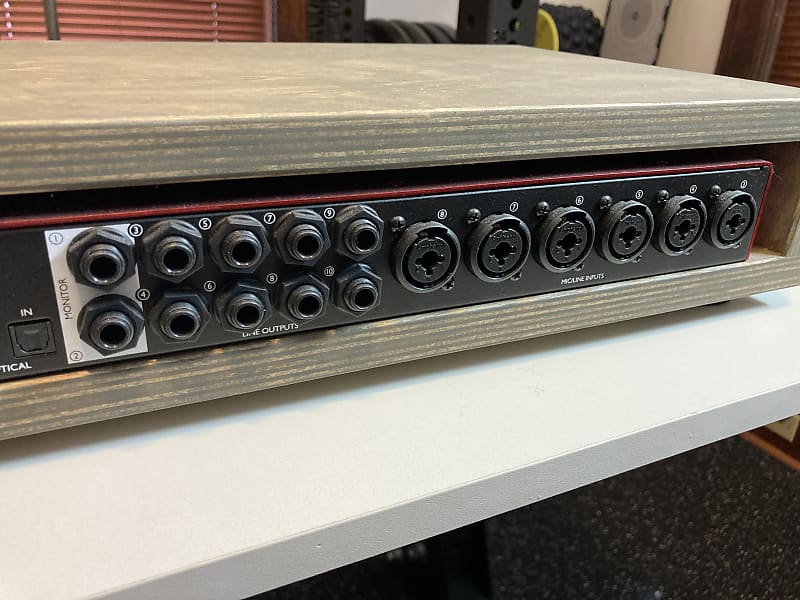 Wood Studio Cabinet - 1U | Recording Studio Audio Rack | Reverb