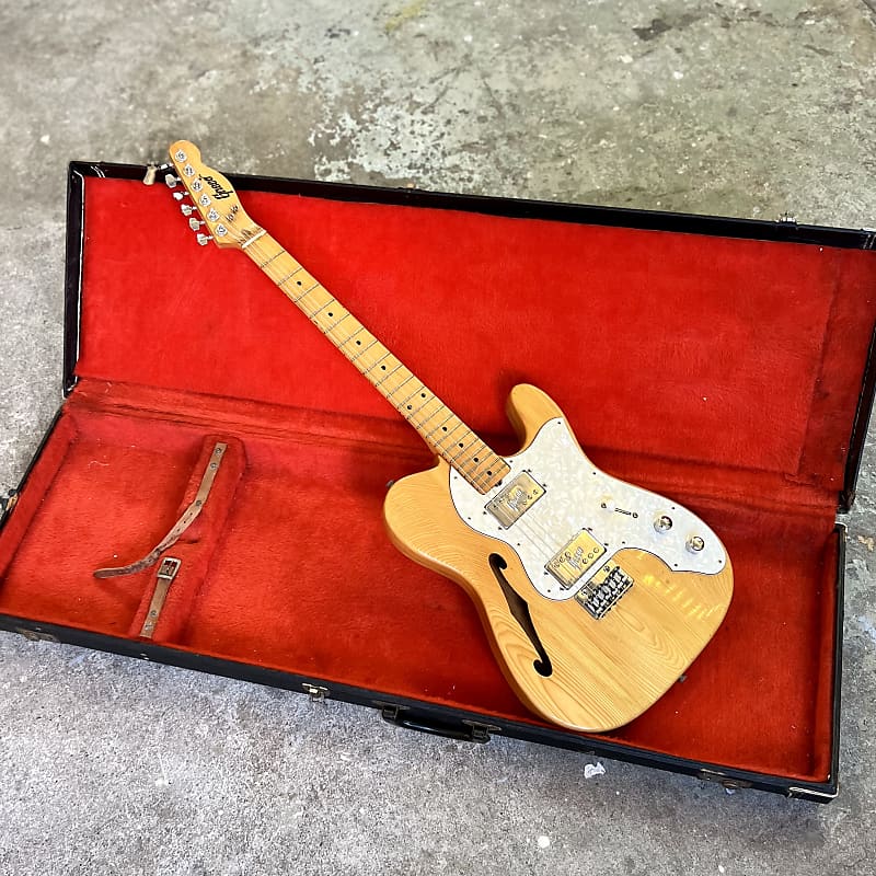 Greco Thinline Tele c 1974 Natural original vintage MIJ Japan | Reverb