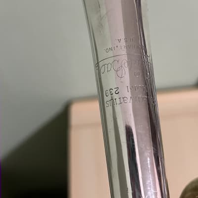 Bach 239 25A - Silver Plate, Raw Brass | Reverb