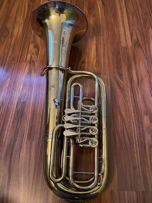 Mirafone Rotary Valve Kaiser Baritone/Euphonium 1973 - | Reverb