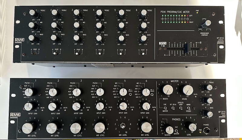 Rane MP 2016 and XP 2016 2016 | Reverb